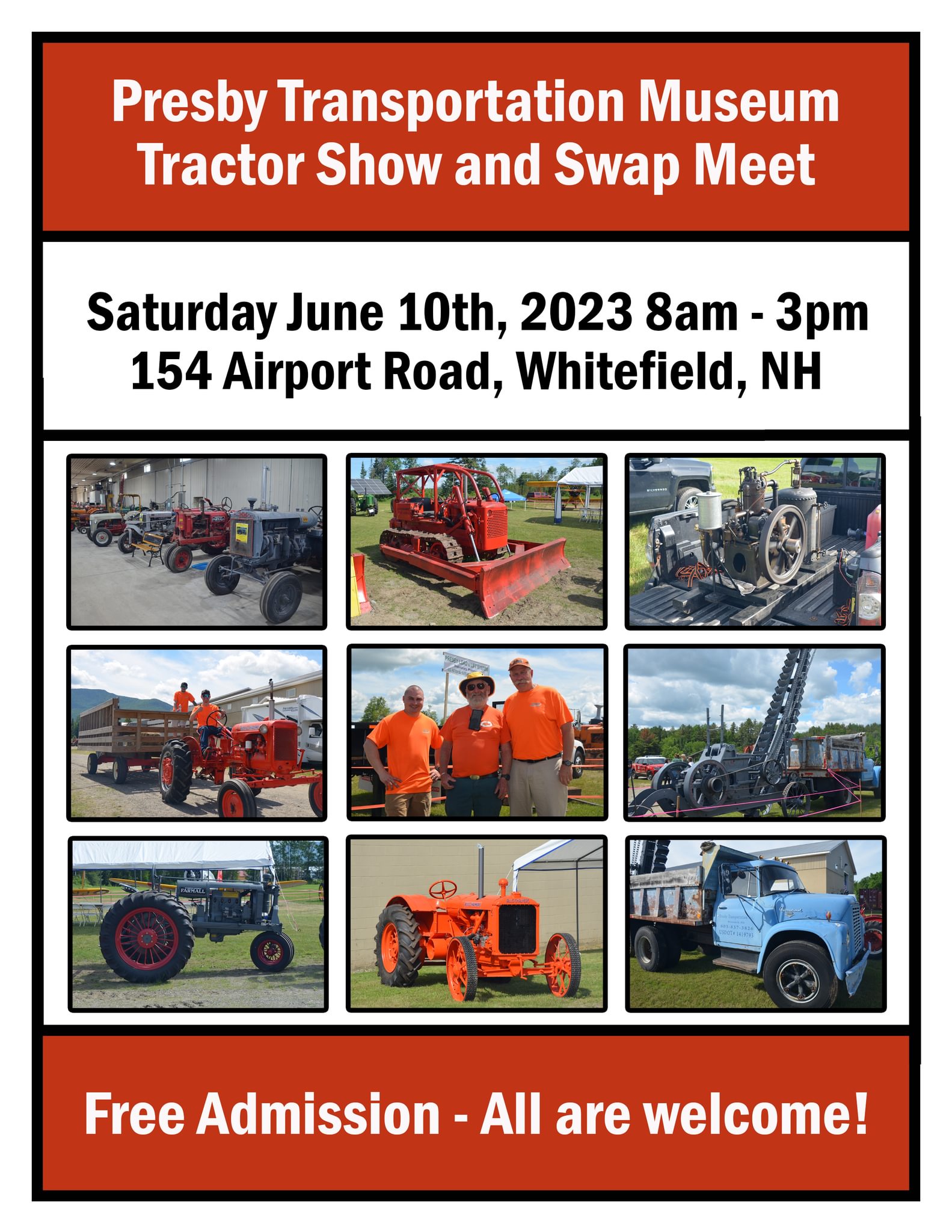 2023 Tractor Show | Presby Transportation Museum